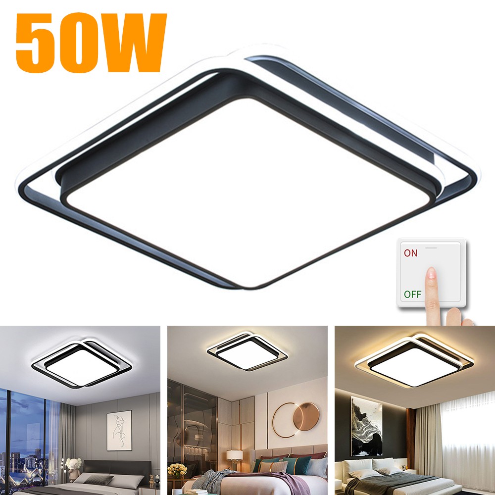 Led Ceiling Light Panel Down Light Bedroom Bathroom Dining Living Room ...